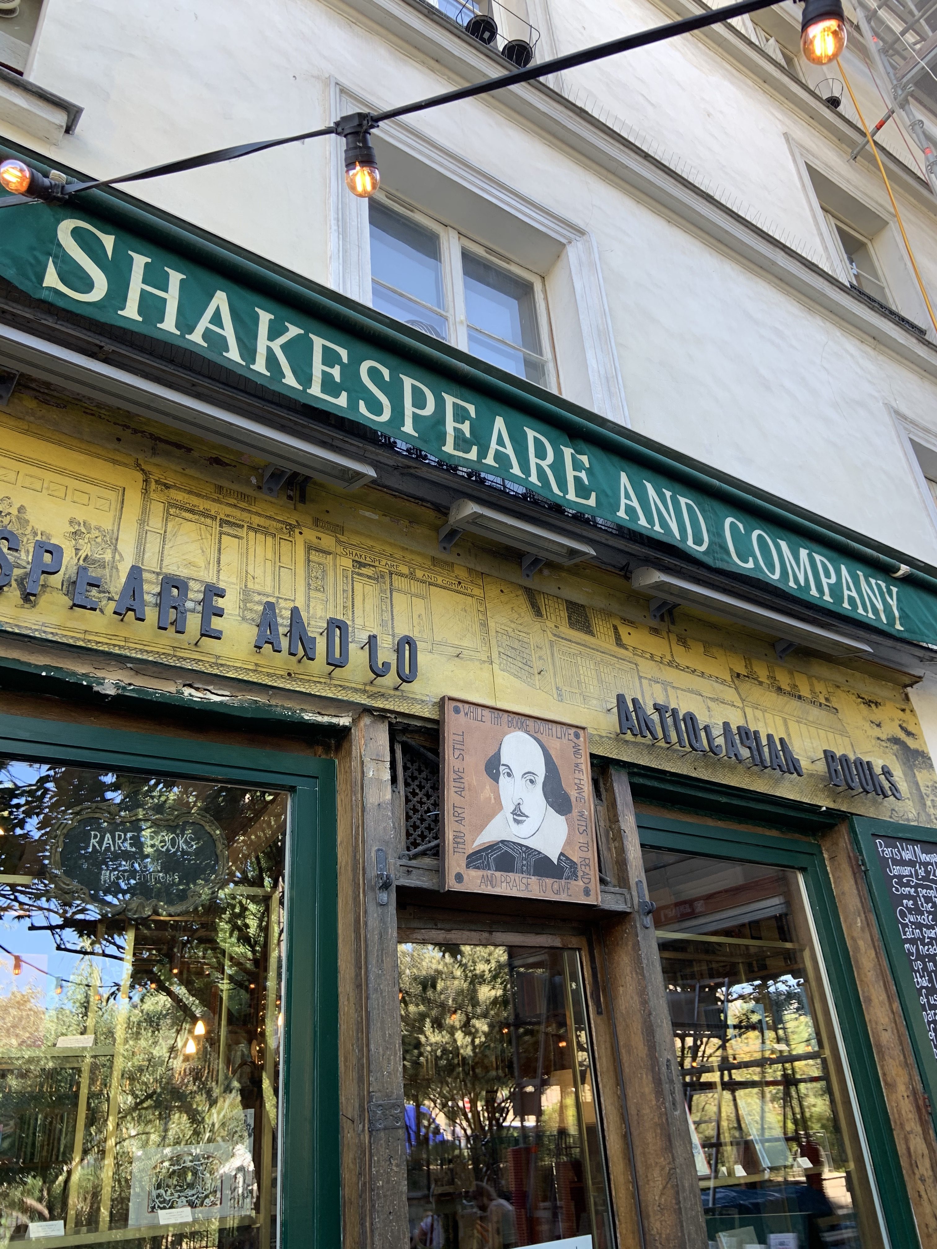 Behind the curtains at Shakespeare and Company book store - The Earful ...