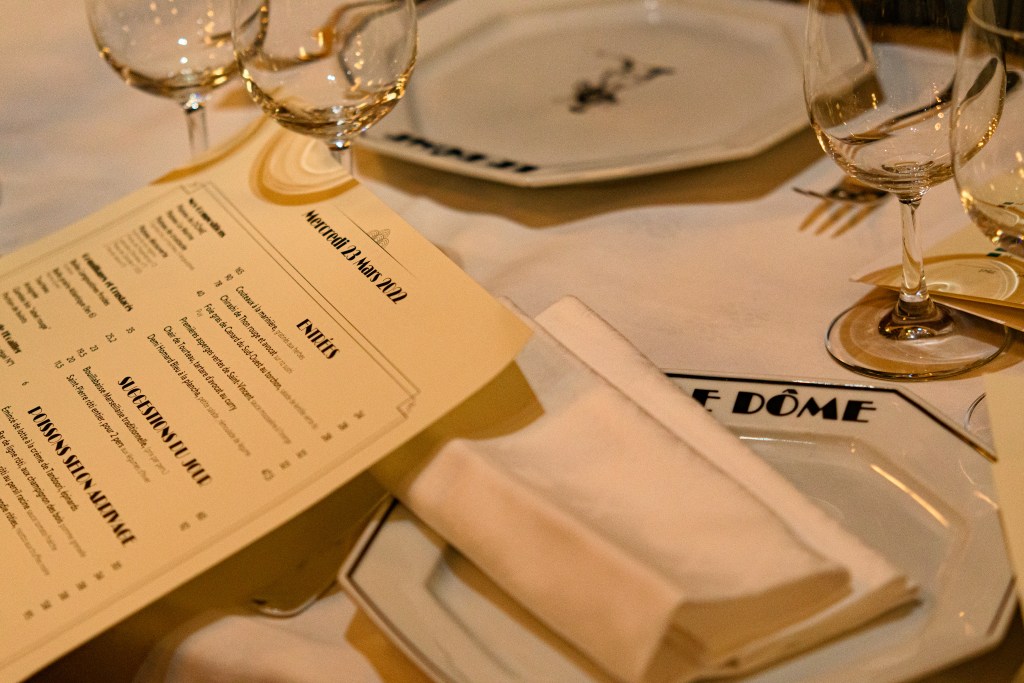 What it's really like to dine at the iconic Paris restaurant: Le Dôme - The Earful Tower